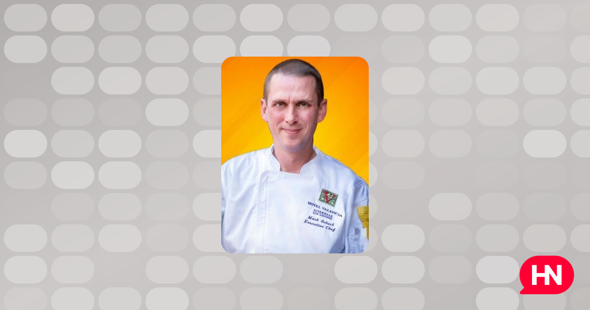Mark Scheck has been appointed as Executive Chef at Hotel Valencia ...