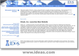 IDeaS, Inc. Launches New Website