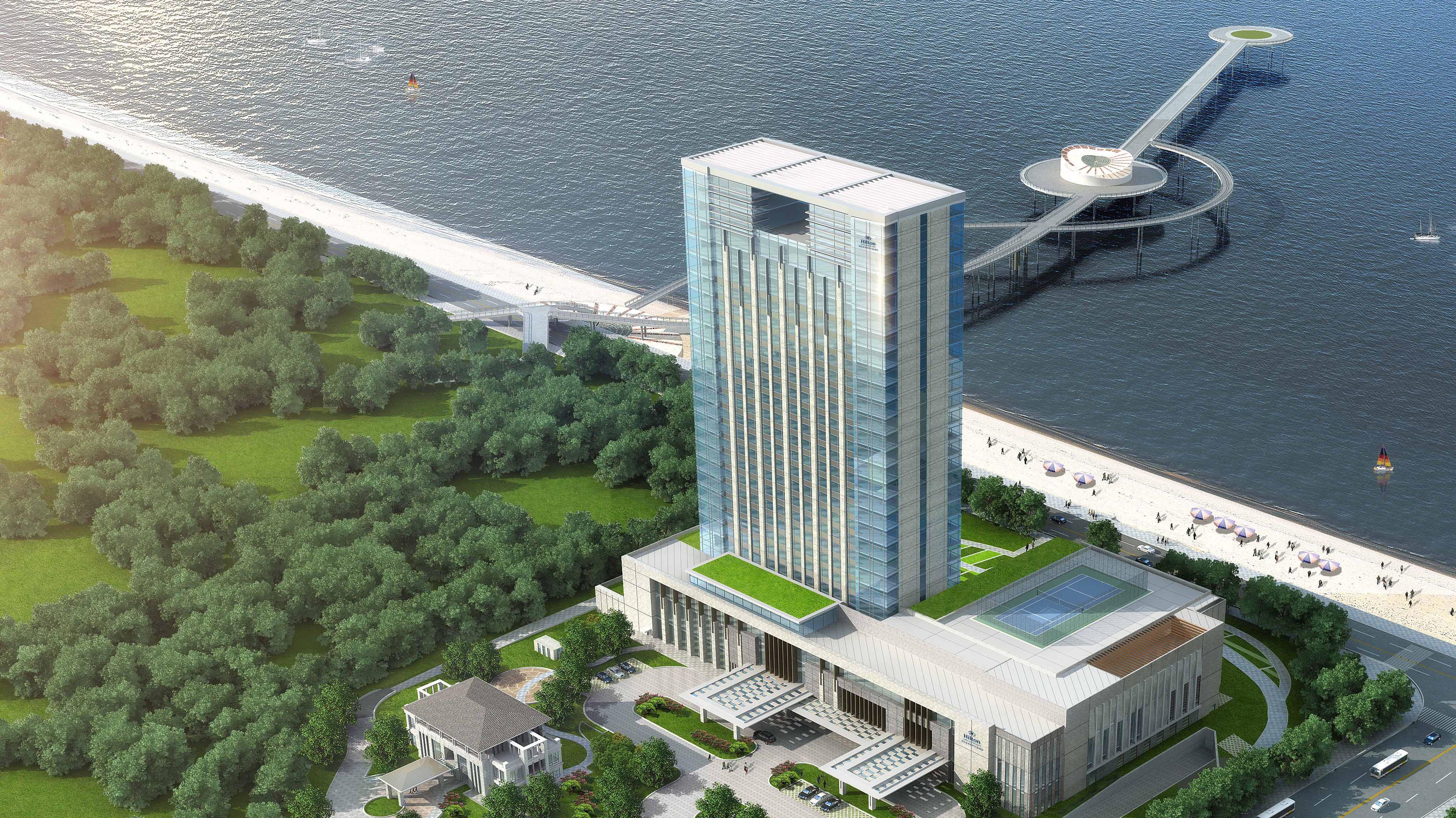 Hilton Worldwide Opens Its First Hotel In Yantai, Shandong Province