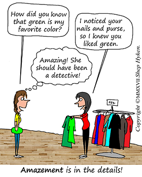 Customer Service Tip: The Power of Observation | By Shep Hyken