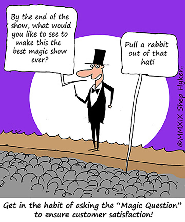 The Magic Question | By Shep Hyken