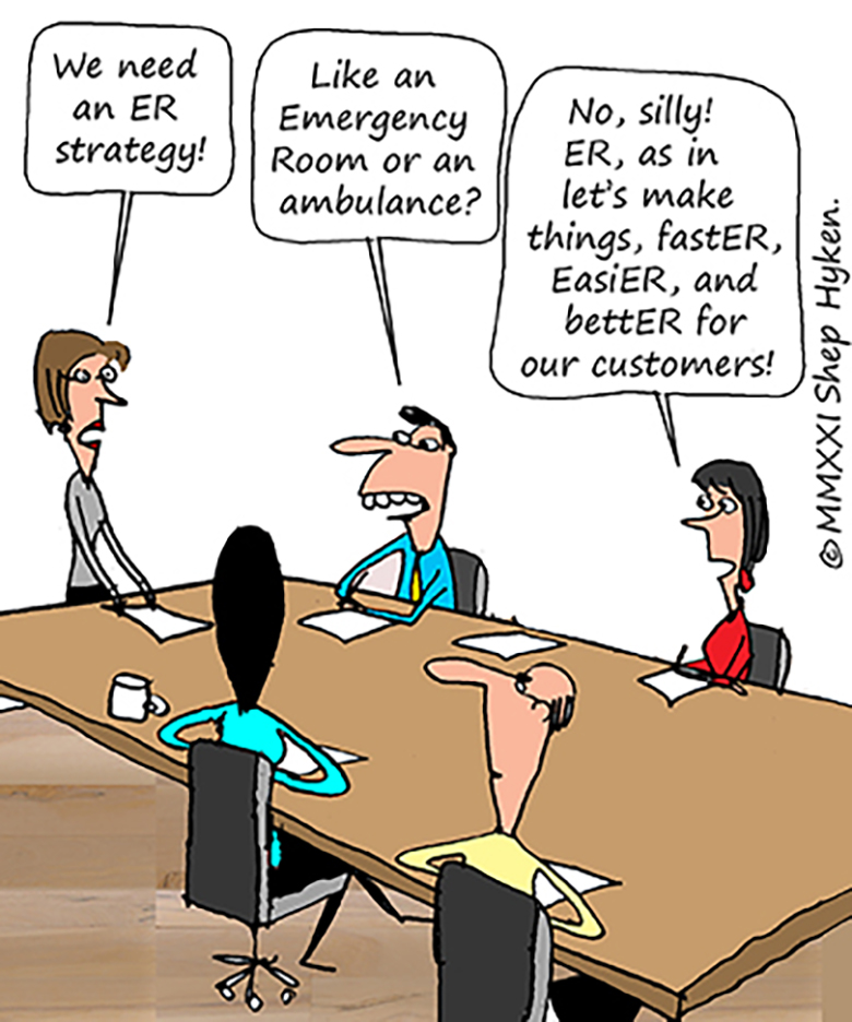The ER Strategy 2.0: Small Improvements Add Up | By Shep Hyken