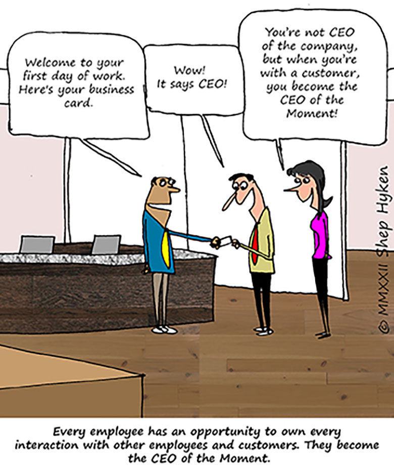 CEO of the Moment | By Shep Hyken