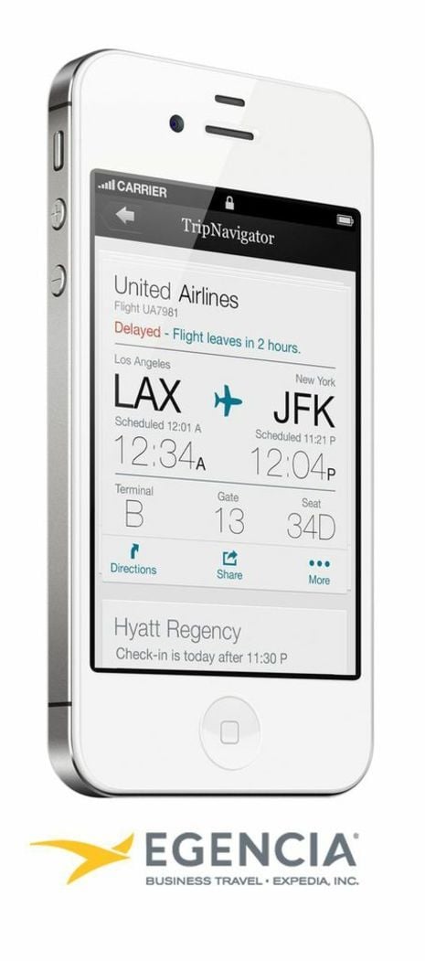 Egencia Unveils Next Generation Egencia® TripNavigator iPhone App to ...