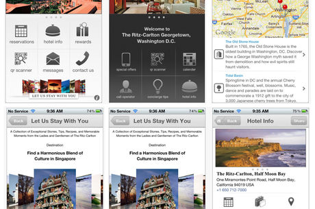 Ritz-Carlton Debuts Mobile App with Personal Tips from President & C.O ...