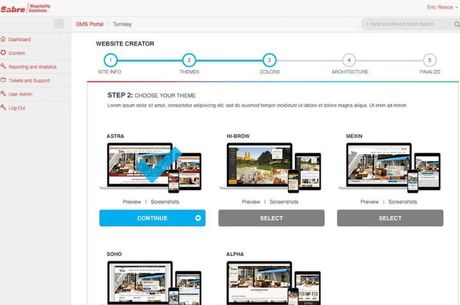 Sabre launches industry-first turnkey website solution to help ...