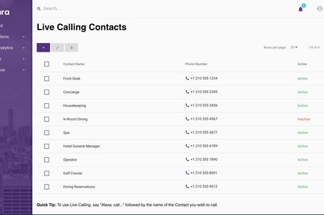 Hands Free Voice-Enabled Calling in Hotels Available on Volara-Powered ...
