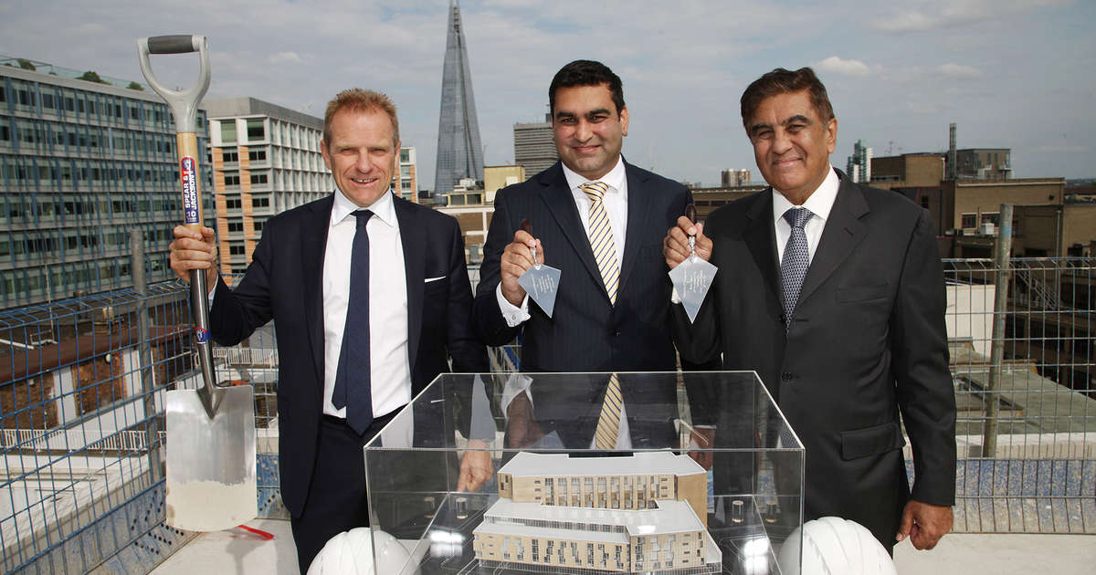 Synergy Hotels celebrates the Topping Out of upcoming Hilton London ...