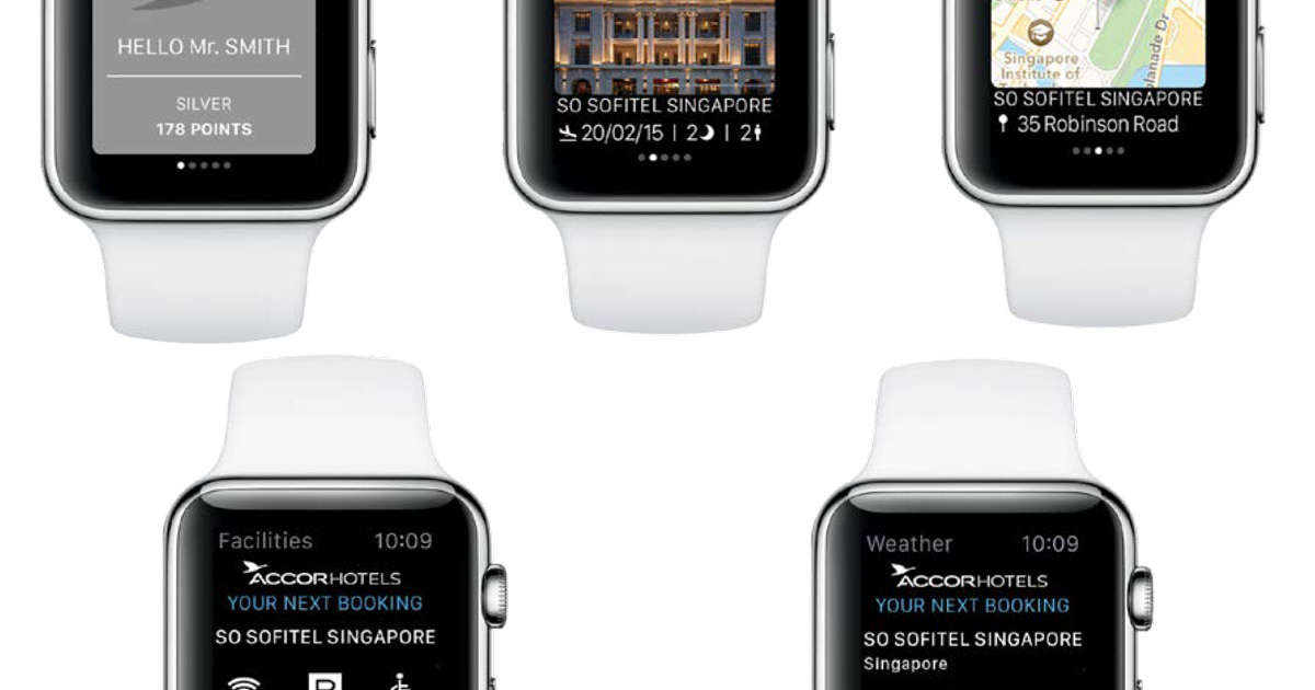 Accor launches its Accorhotels app for Apple Watch™