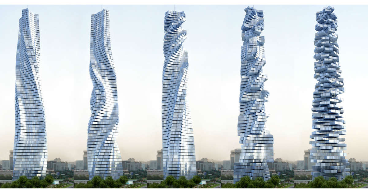 Dubai Prepares for World’s First Fully Rotating Skyscraper