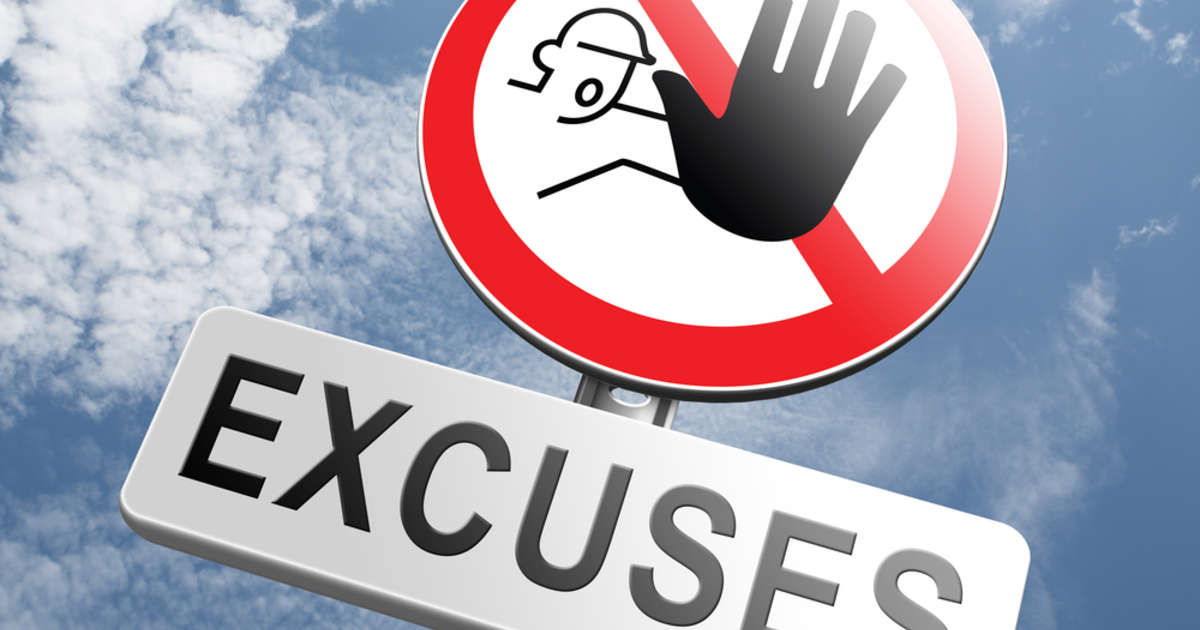 Excuses are For Losers - Leadership Involves Pressure and Personal ...