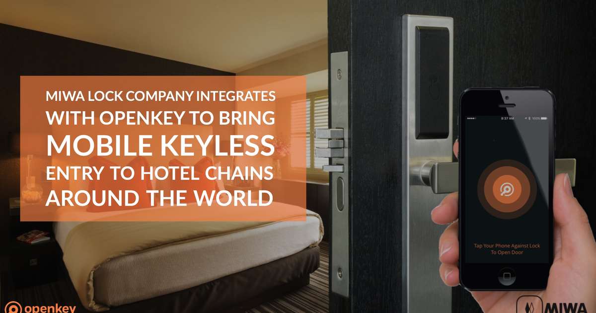 MIWA Lock Company Integrates with OpenKey to bring Mobile Keyless Entry ...
