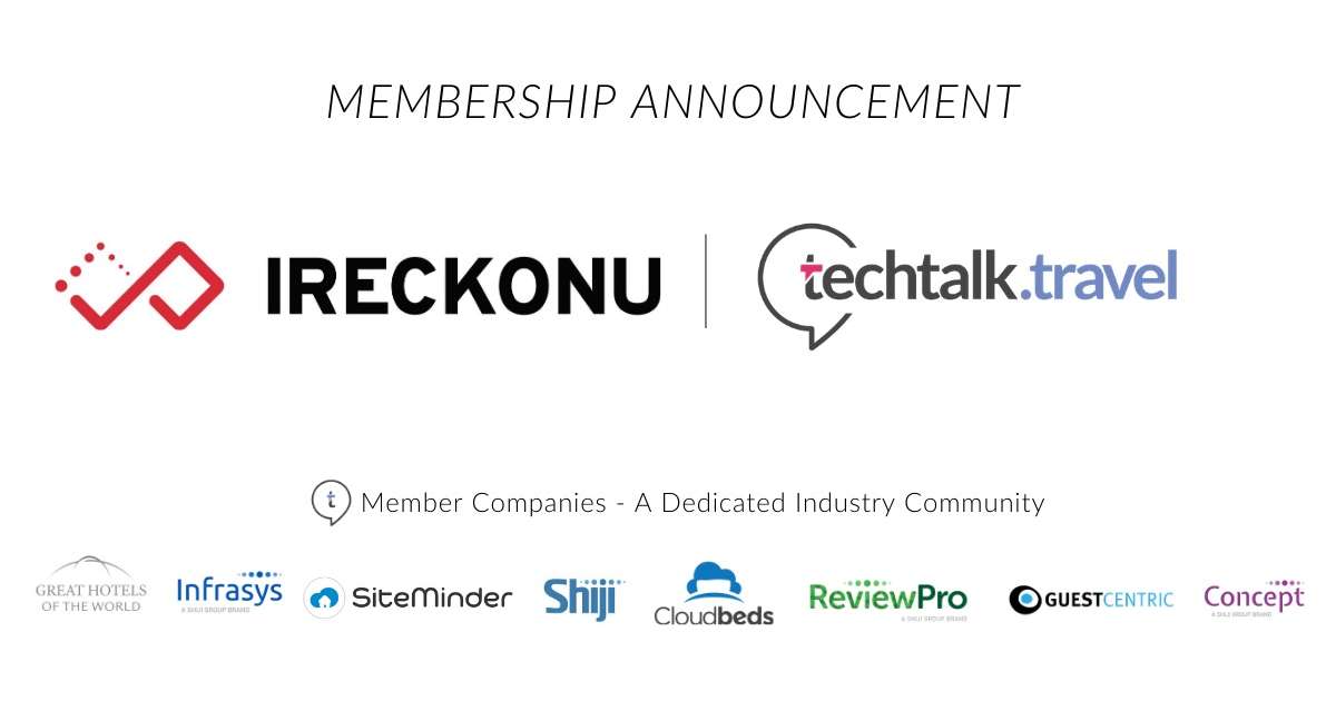 Ireckonu joins industry knowledge platform techtalk.travel