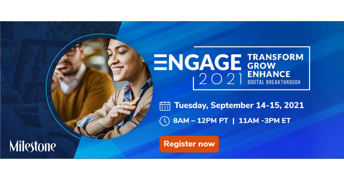 Milestone’s Engage Digital Marketing Conference Will Be Virtual and ...