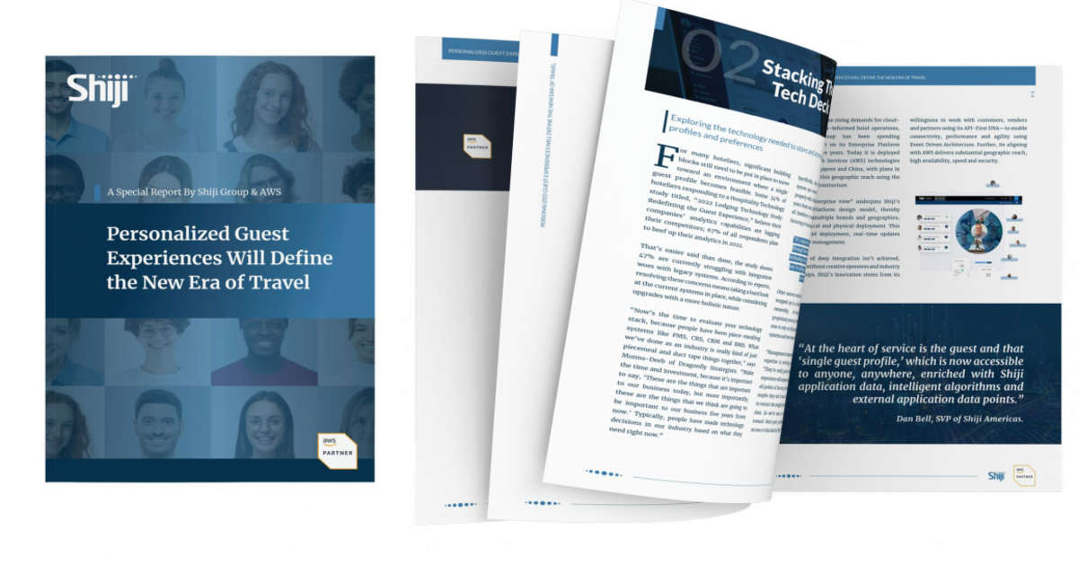What's Next in Personalizing Guest Experiences? A Special Report By Shiji Group & AWS