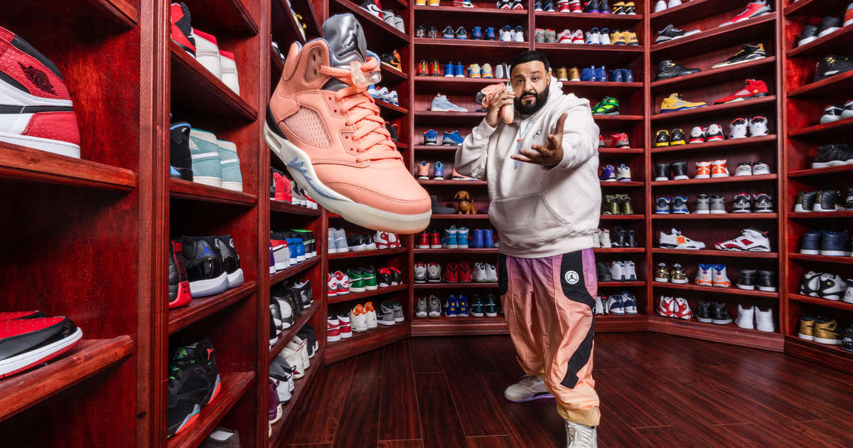 Sleep inside DJ Khaled’s legendary sneaker closet, now on Airbnb