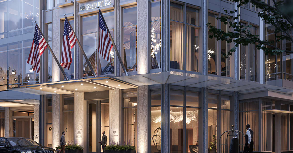 147-Key Raffles Boston Accepting Reservations from September 1, 2023