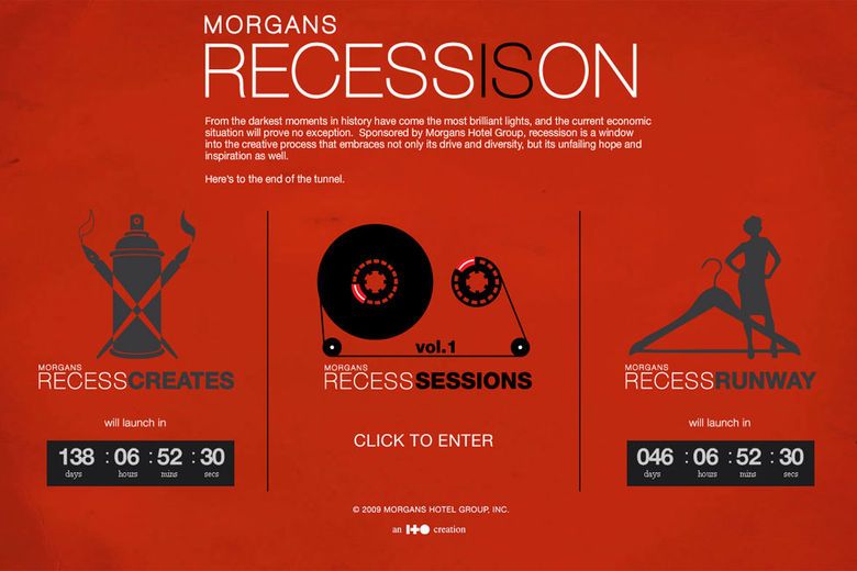 Morgans Hotel Group Announces the Launch of Recess Sessions