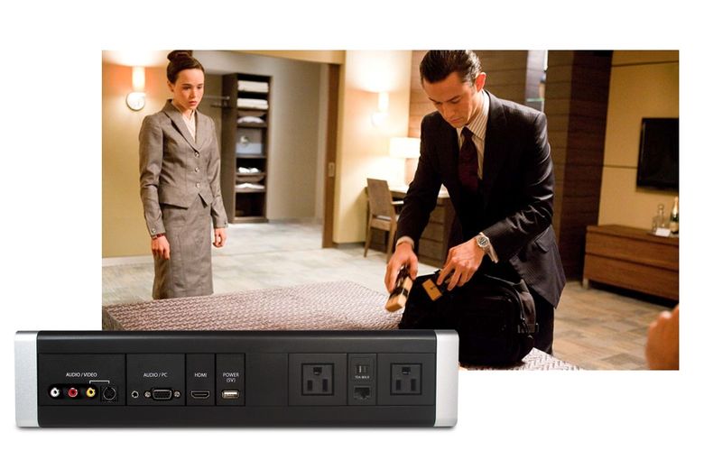 TeleAdapt MediaHub Extender™ Used in Inception Movie Set
