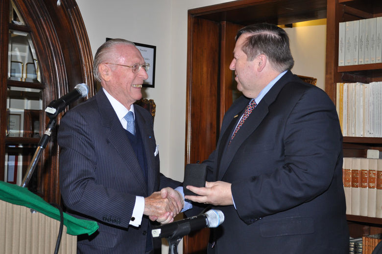 HSMAI President and CEO Robert A. Gilbert has been presented the Miguel ...