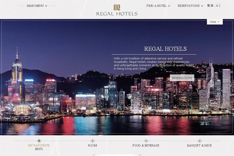 Regal Hotels Launches New Website