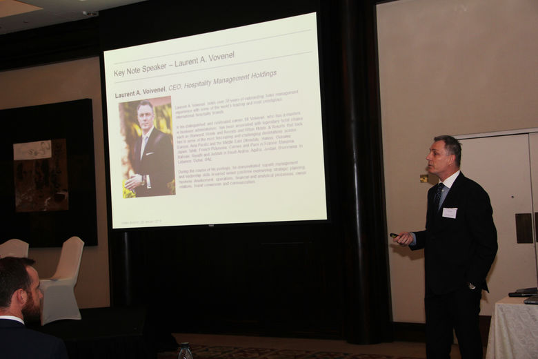HMH CEO Laurent A. Voivenel Addresses Dubai Hotels & Leisure Summit ...