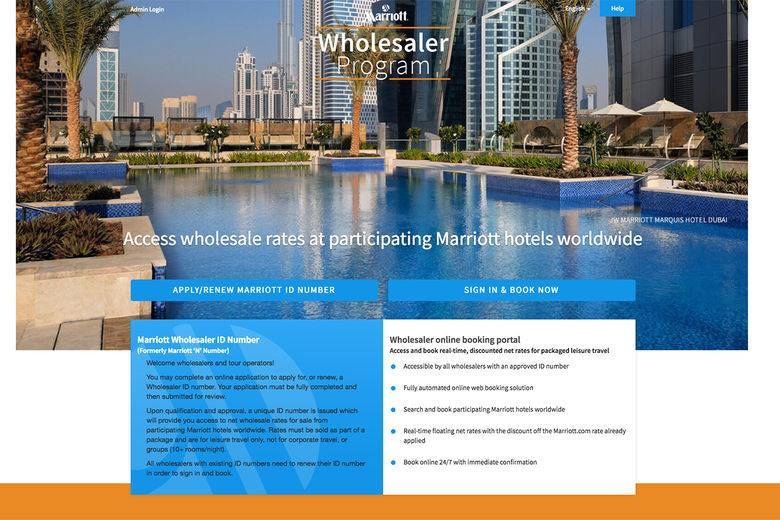 Marriott Launches new distribution and booking solution