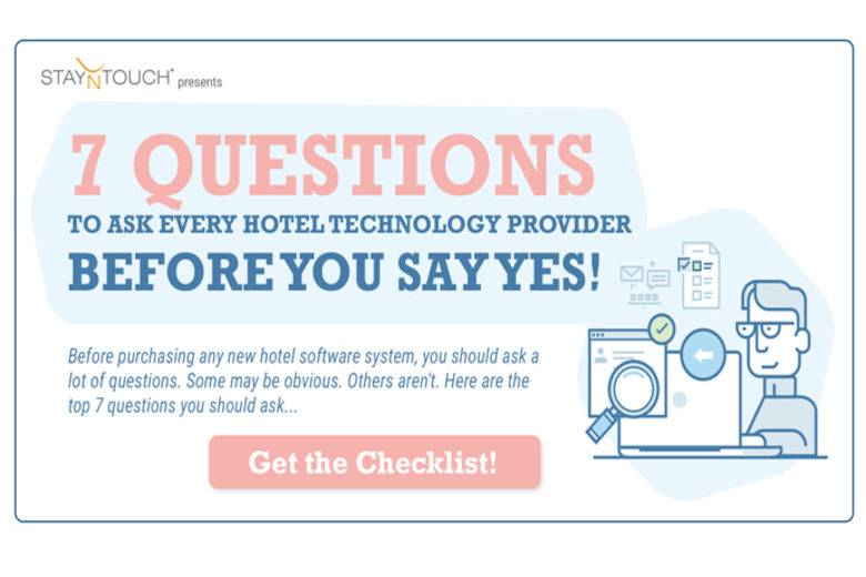 StayNTouch Reveals 7 Questions to Ask Every Hotel Technology Provider ...