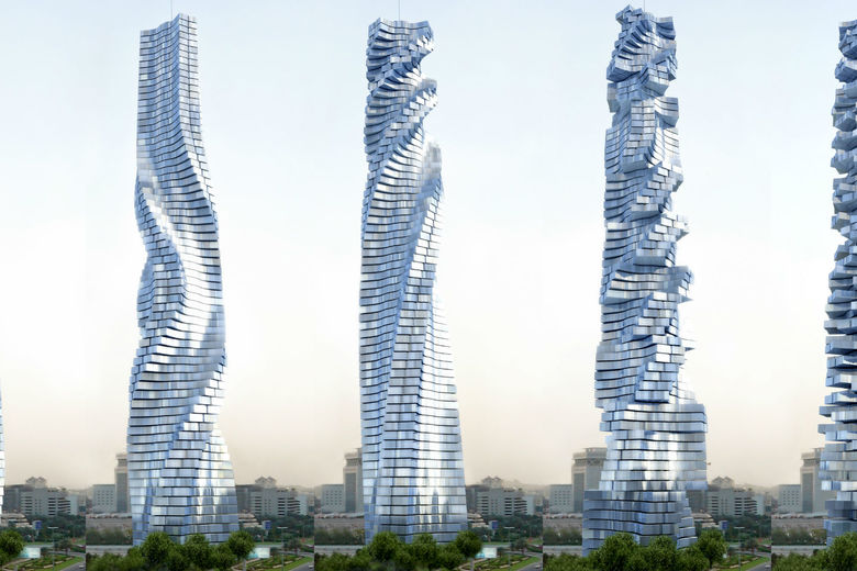 Dubai Prepares for World’s First Fully Rotating Skyscraper