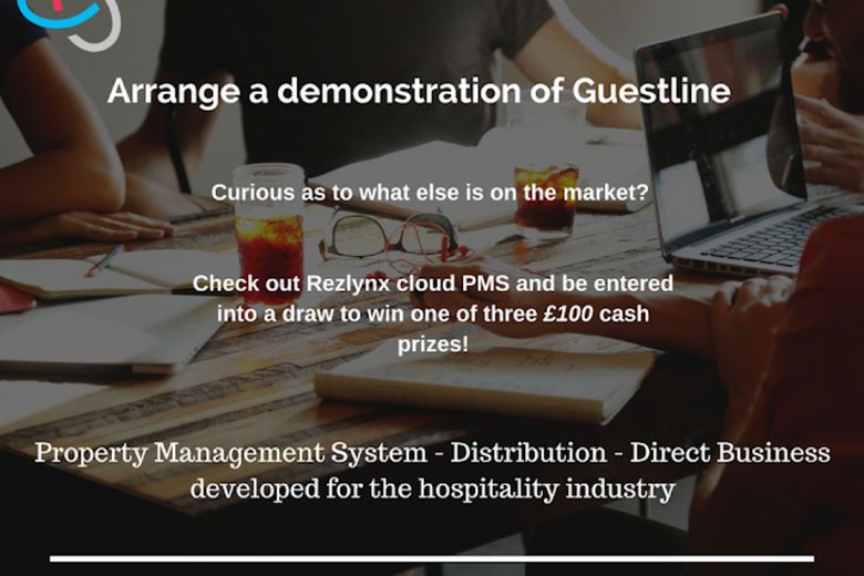 Find out more about Rezlynx cloud PMS from Guestline and win £100