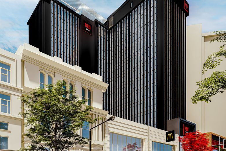 Plans for a Radisson RED Hotel in Downtown Auckland, New Zealand