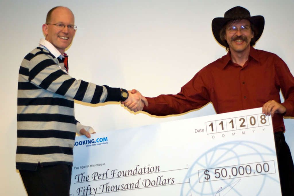Booking.com donates to The Perl Foundation