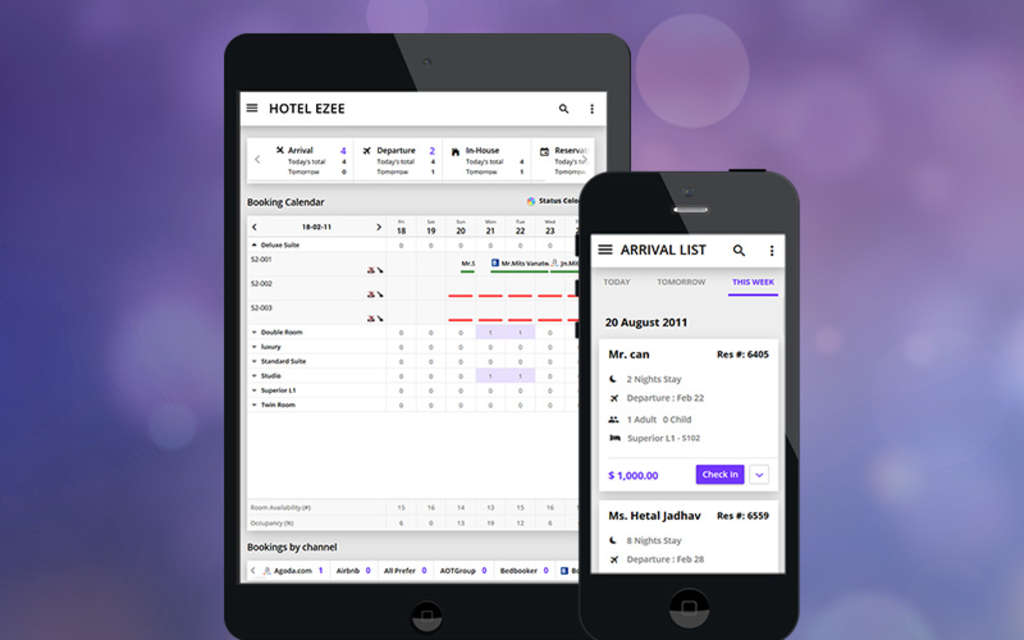 eZee Technosys launches the simplest Mobile App for Hotel PMS
