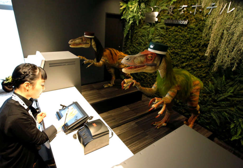 Let These Dinosaurs Check You In At Japan’s ‘Weird’ Hotel