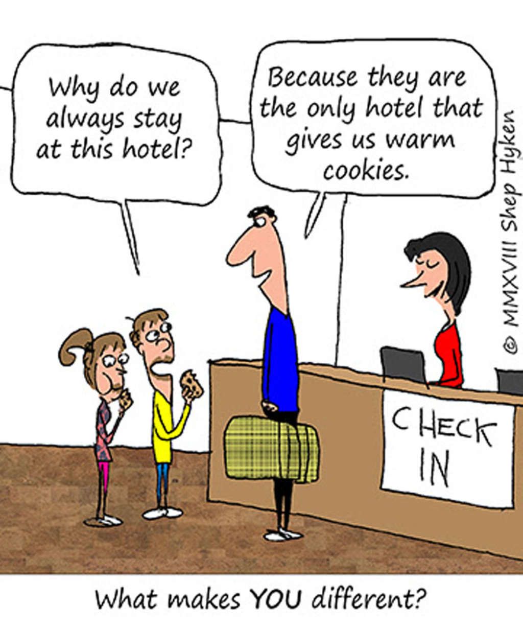 Funny Hotel Cartoon
