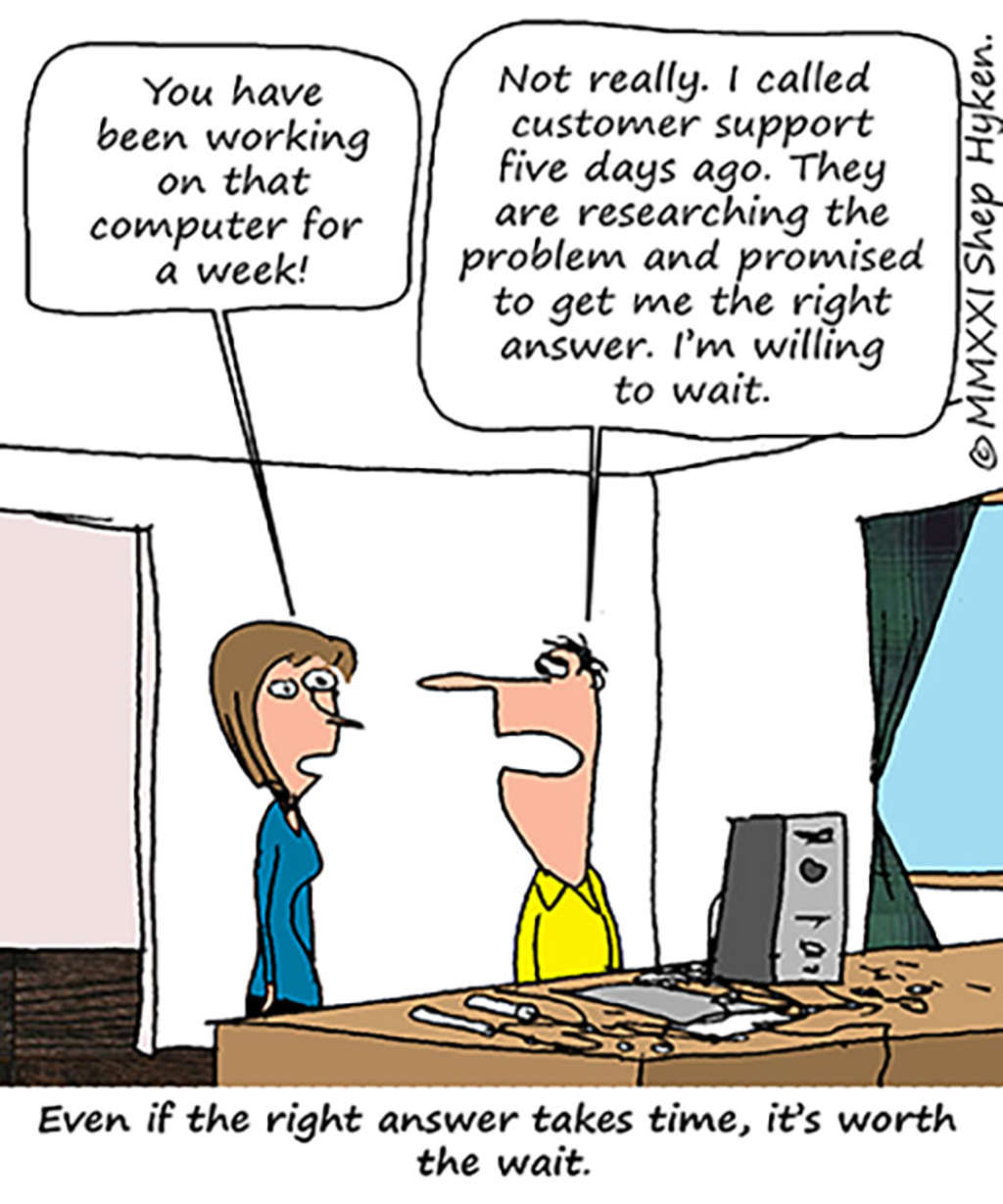 A Fast Answer or The Right Answer | By Shep Hyken