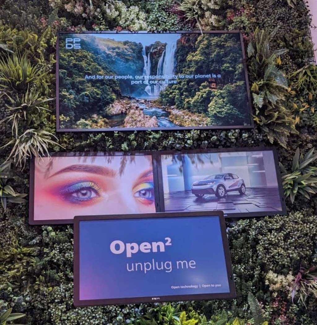 PPDS wows HITEC crowds with world’s most energy efficient digital signage series for hospitality ...