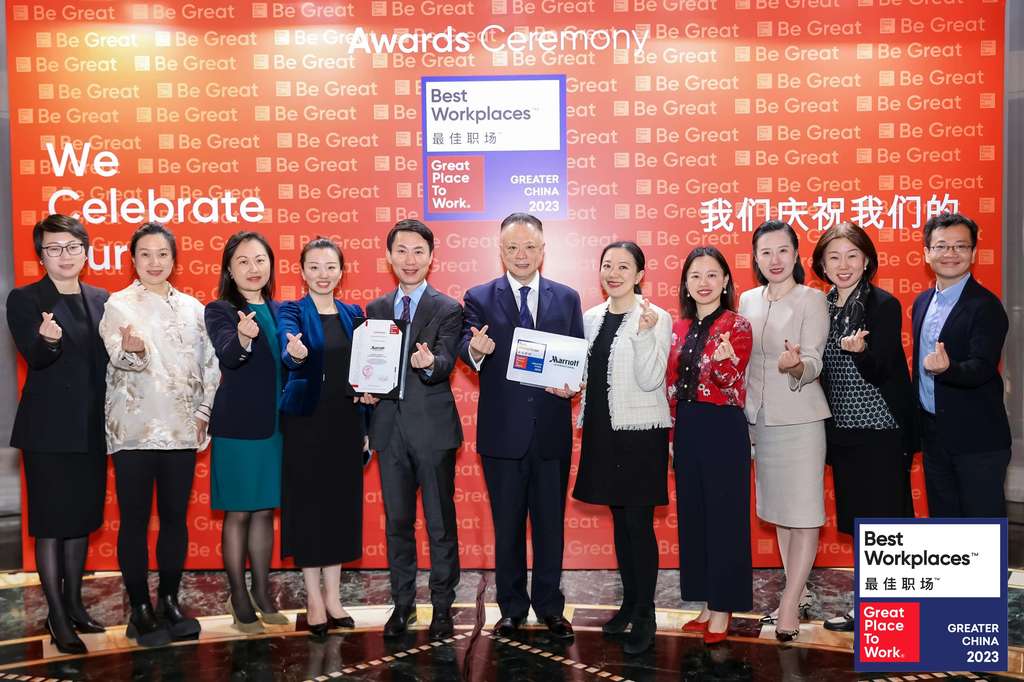 Marriott International Ranked Top in "Best Workplace in Greater China ...